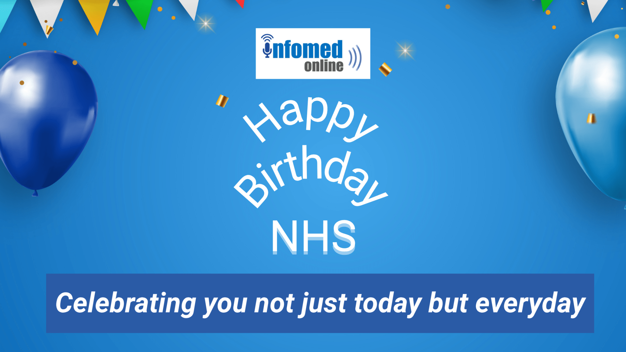 Celebrating NHS' Birthday 2025 - Infomed Online